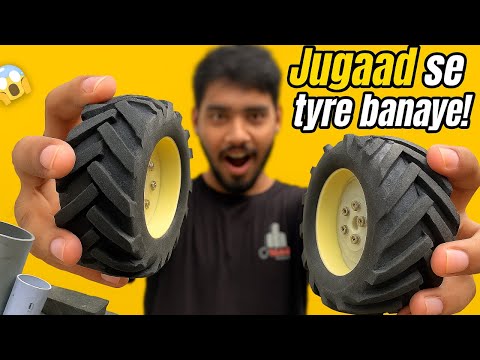 How to make RC Tractor Tyres using PVC Pipe | Desi Jugaad | @vijaymodel75