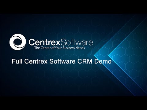 2021 Full Centrex Software CRM Demo