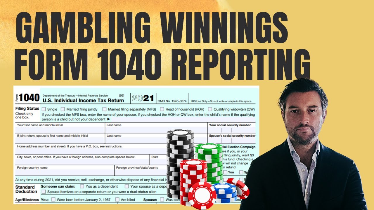 Form 1040 Gambling Winnings and Losses