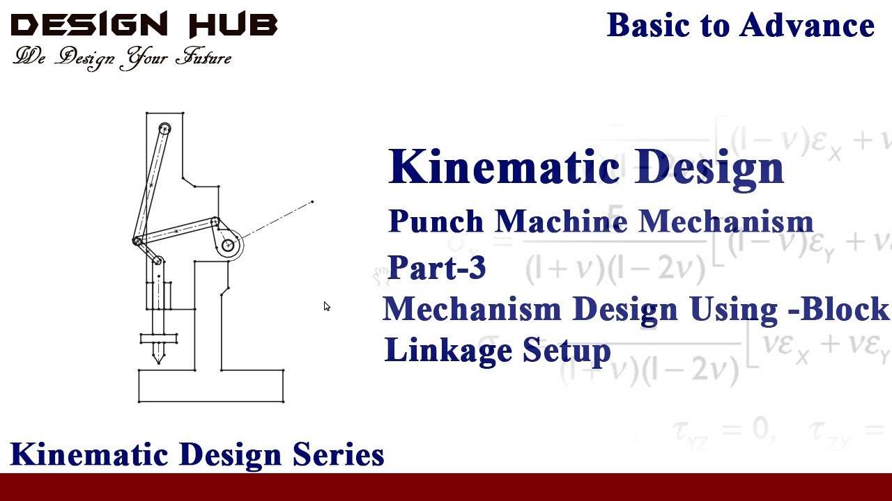 Punch Machine Kinematics in Solidworks |Kinematics Study|