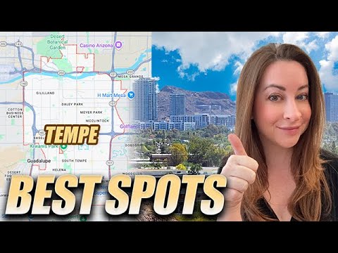 Discover The BEST PLACES To Live In Tempe Arizona: ULTIMATE MAP TOUR | Tempe Arizona Living
