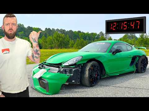 We Rebuilt A Porsche GT4 In 24 HOURS!
