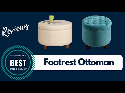 Footrest Ottoman To Relax Legs And Feet