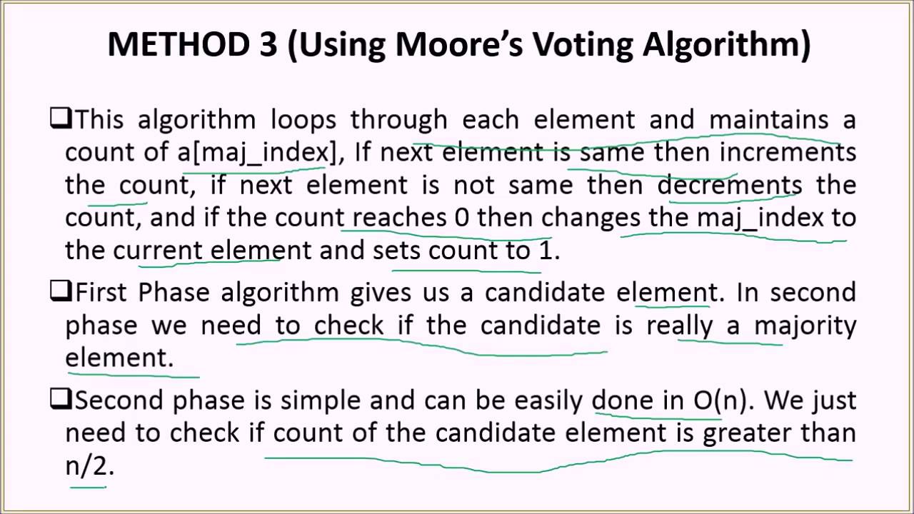 Majority Element | GeeksforGeeks