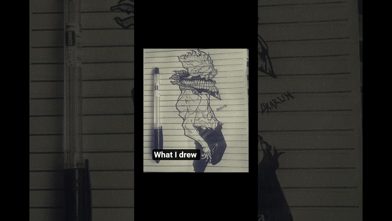 The art vs my art. @iBIJanime @SUKUNA69.O #anime #fypviral #dandadan #okarun #fypシ #viral