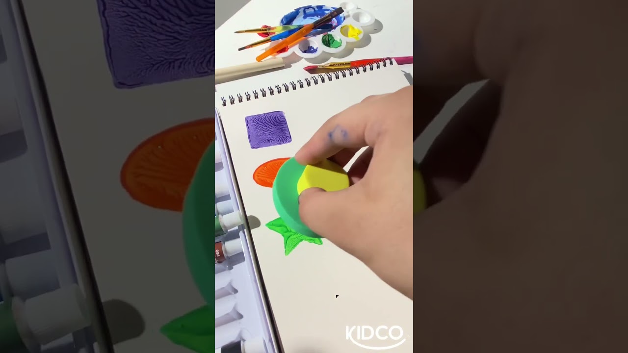 KIDCO™ Basic Shapes Foamic Stamp