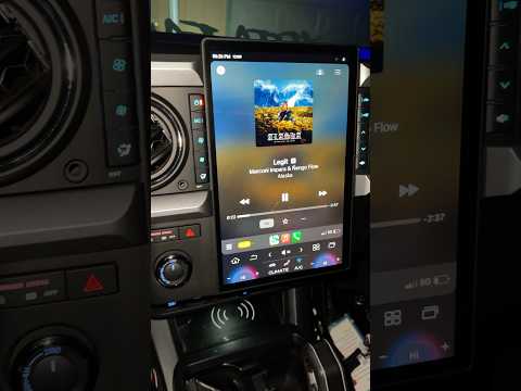 BSTY got an early Christmas gift 👀 it’s CIDAVA new Tesla screen for the 3rd gen Tacoma #tacomamods