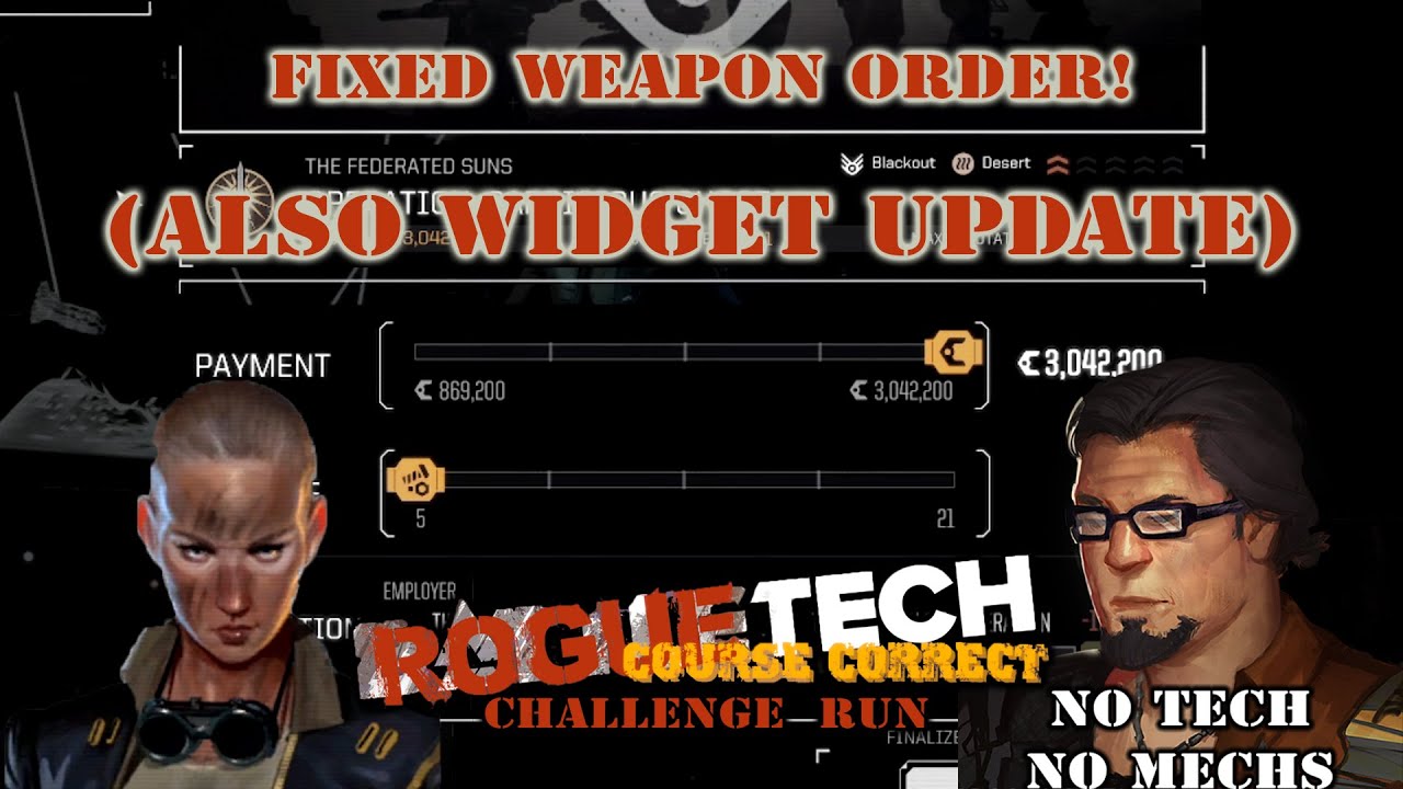 Fixed Weapon Order! (Also Widget Update)
