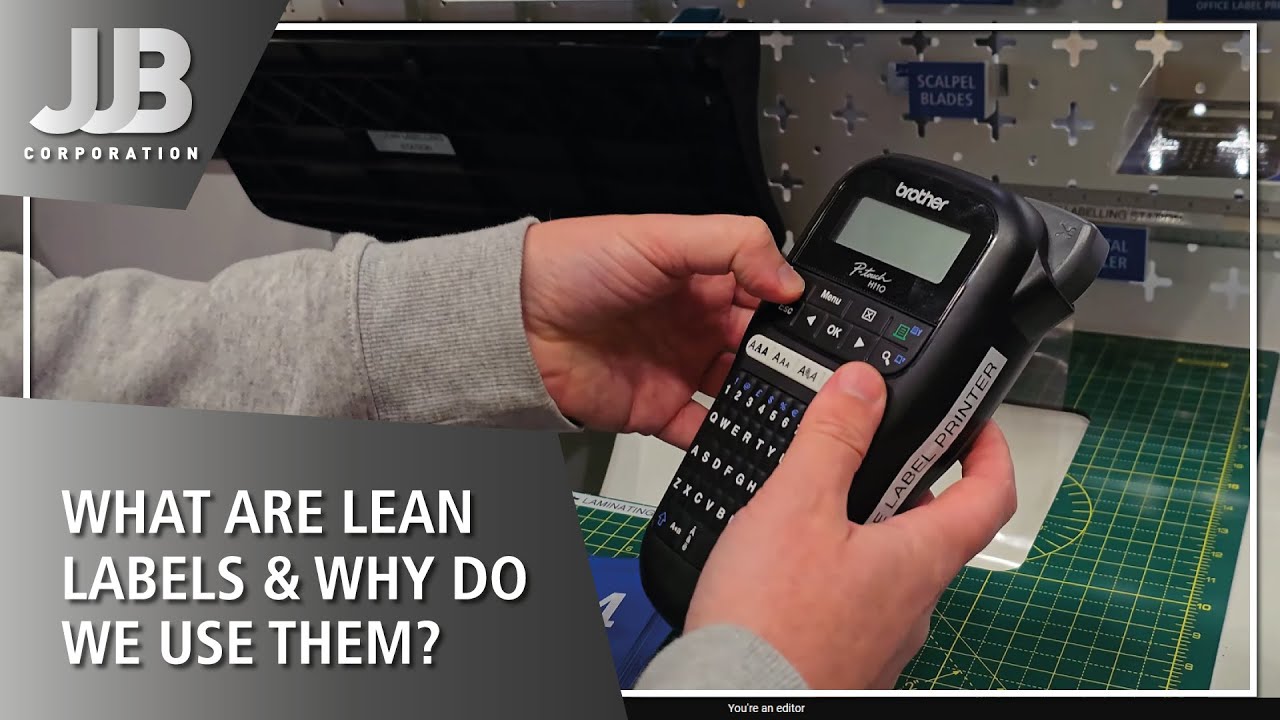 What Are Lean Labels & Why Do We Use Them? - JJB Lean Academy