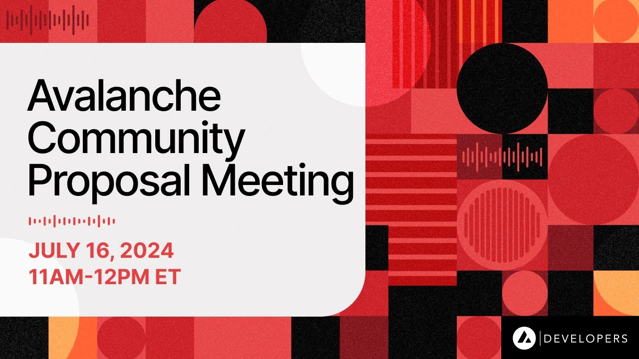 Avalanche Community Proposal Meeting (ACP-108): EVM Event Importing