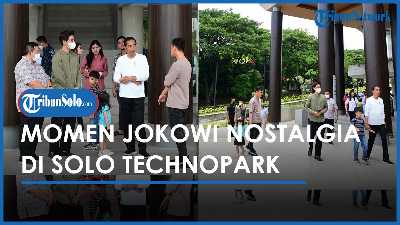 Kunjungi Solo Technopark, Presiden Jokowi Nostalgia Tempat Inovasi Iptek yang Digagas pada 2006 ...