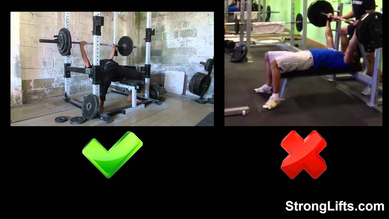 How To Bench Press With Proper Form (StrongLifts 5x5)