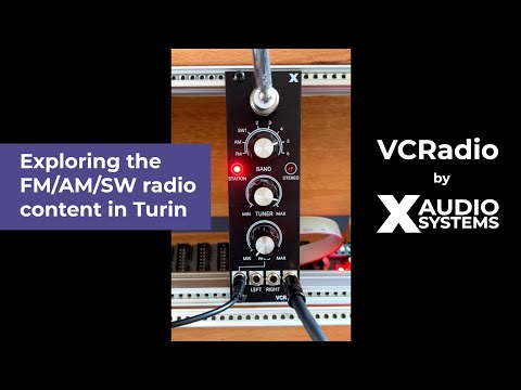 X Audio Systems VCRadio FM/AM/SW Stereo Radio Receiver with | Reverb