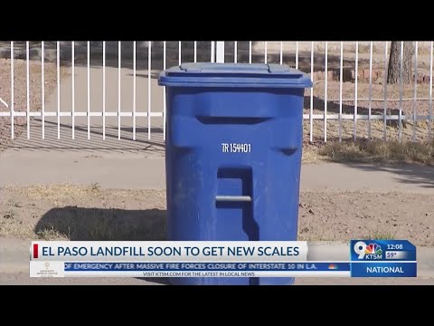 El Paso landfill starts construction to install new scales