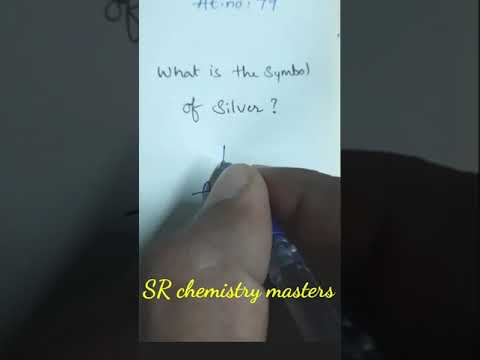 Do you know this 🤔..? #silver #symbol #chemistry @salahuddin_sir #salahuddin_sir