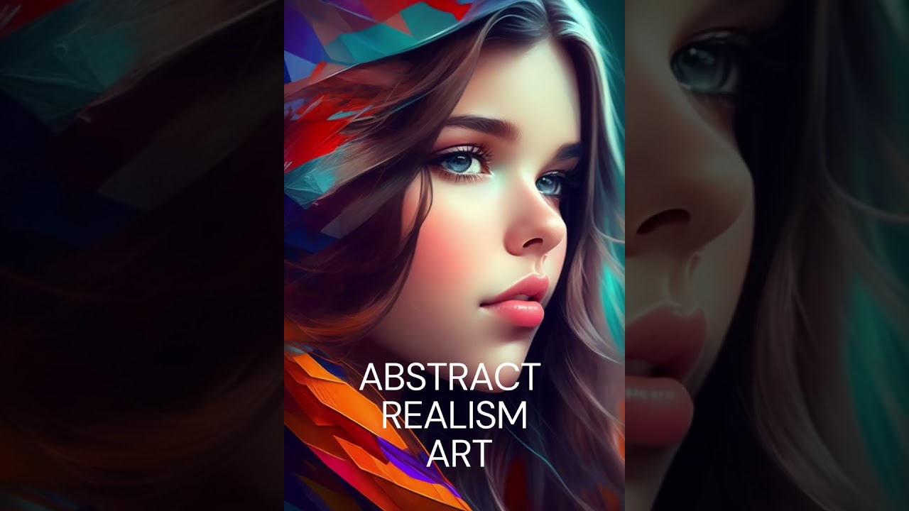 AI-Generated Abstract Realism: Blurring Boundaries Between Reality and Imagination| Abstract Realism