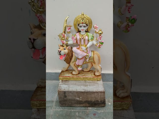 Durga Devi mata - White Marble Vaishno Devi Statue Manufacturer from Jaipur