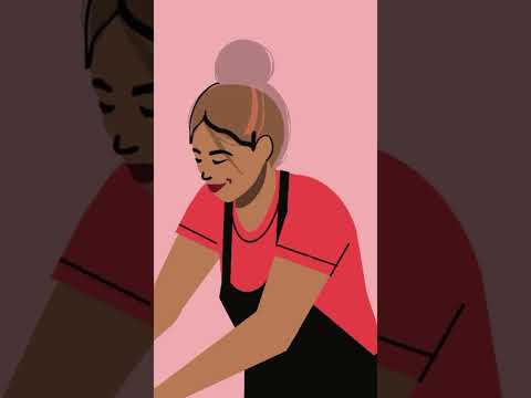 girl screen printing: flat graphic character illustration procreate digital art-for adobeADF #shorts