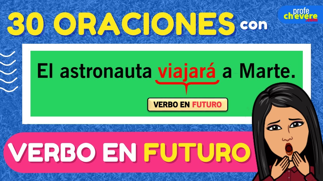 Oraciones con VERBOS EN FUTURO I Ejemplos de ORACIONES con verbos