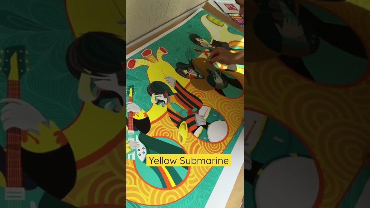 #YellowSubmarine #Beatles #lovepop #edoilustrado