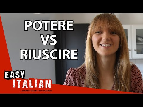 Potere vs. Riuscire: How to Say "Can" in Italian | Easy Italian 49