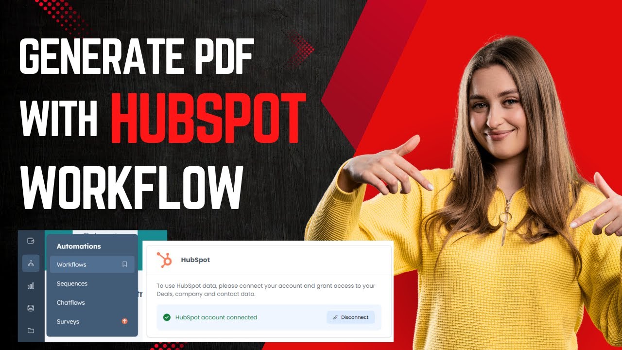 Generate PDFs Automatically from HubSpot Workflows using PDF Maker