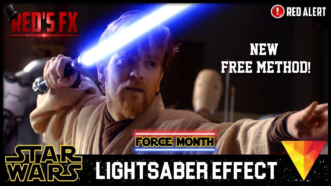 Lightsaber Hitfilm 4 Express Tutorial | Red's Fx
