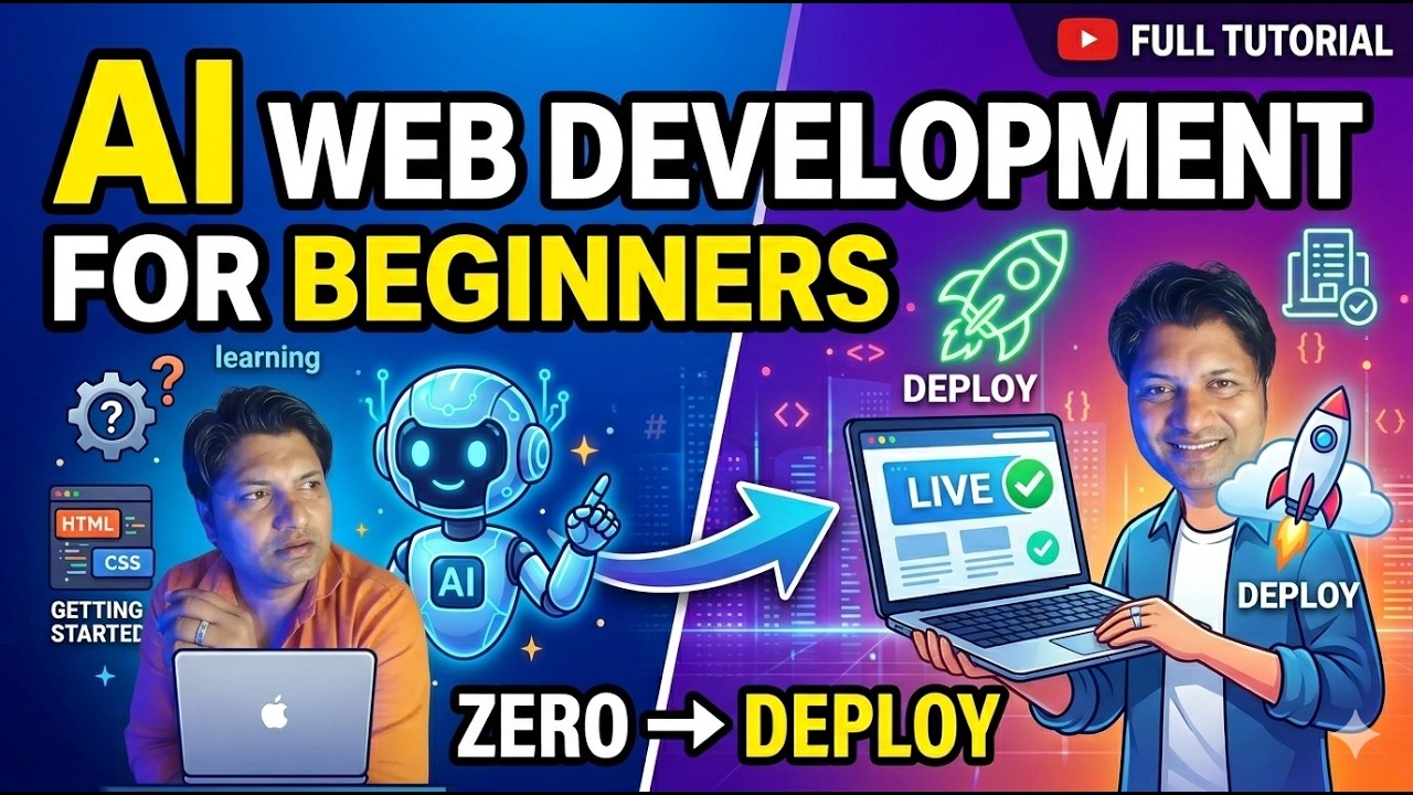 AI Web Development for Beginners: From Zero to Deploy 2026