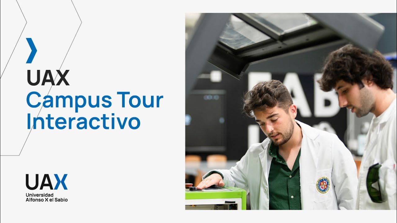 Descubre el campus tour interactivo UAX