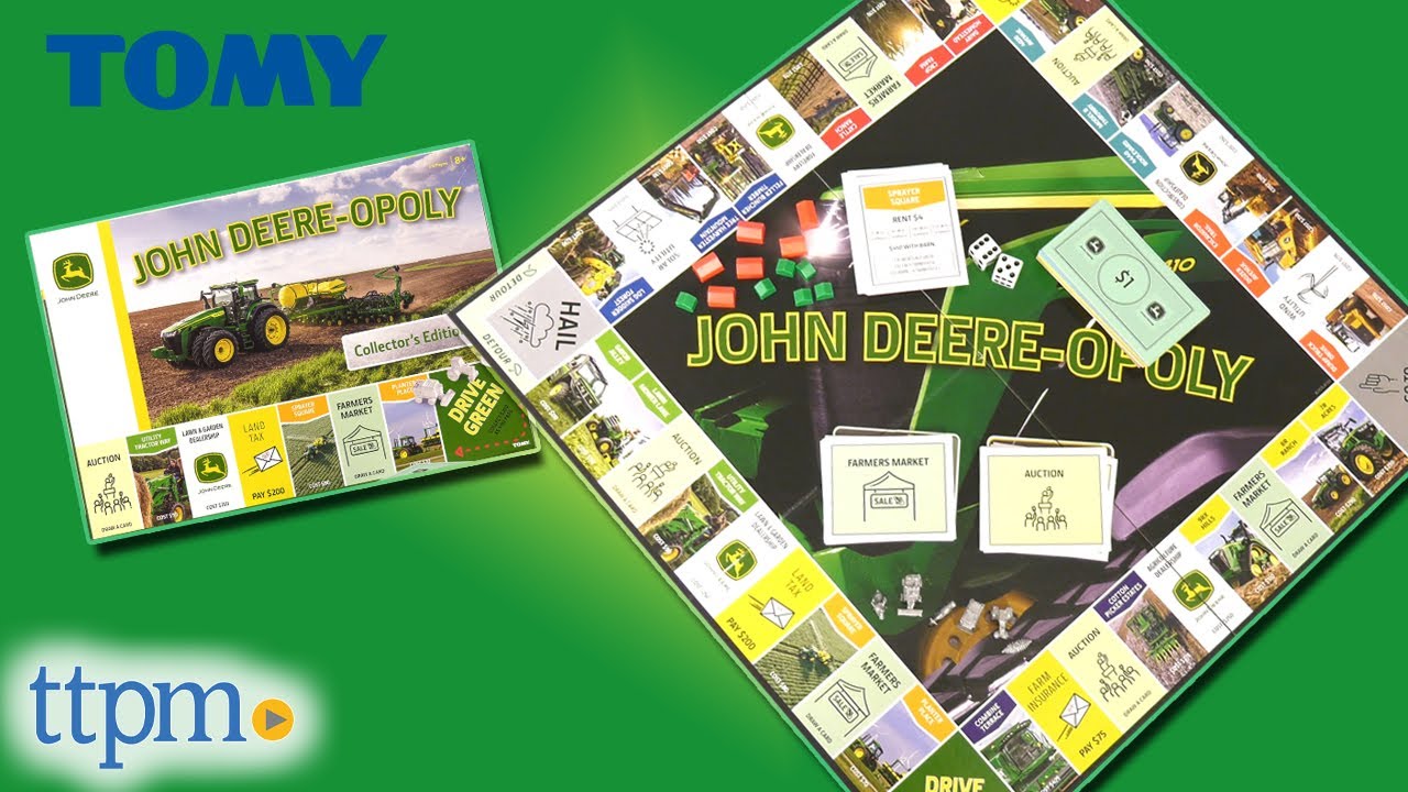 John Deere-opoly Board Game from TOMY Review 2021