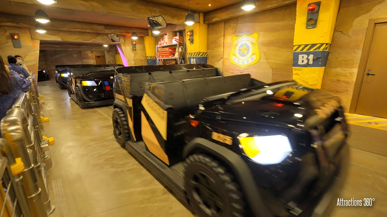 MyDisneyFix | NEW! Zootopia Dark Ride | FULL Ride & Queue | Incredible ...