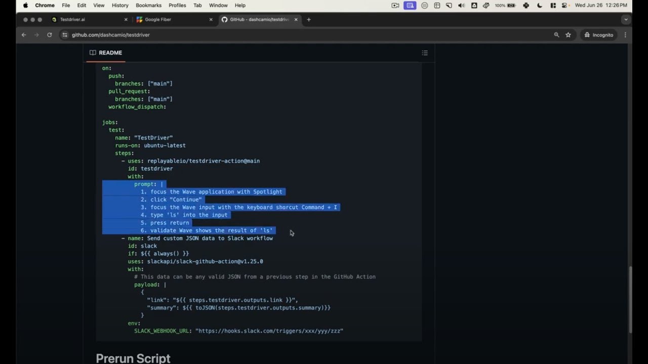 TestDriver in 8 Minutes