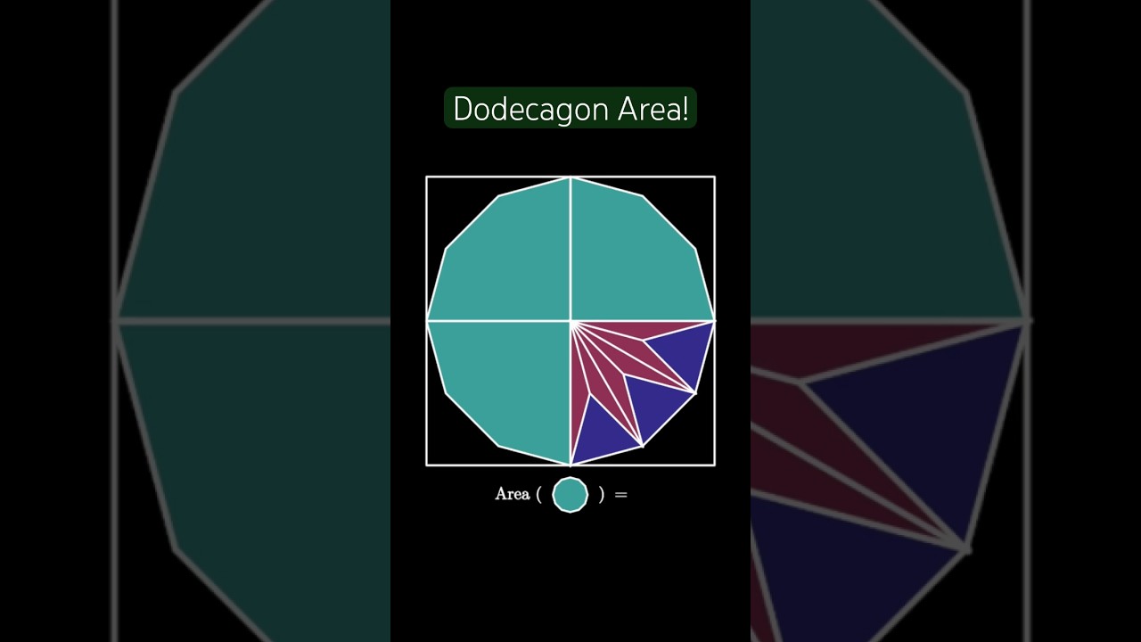 Beautiful dodecagon dissection