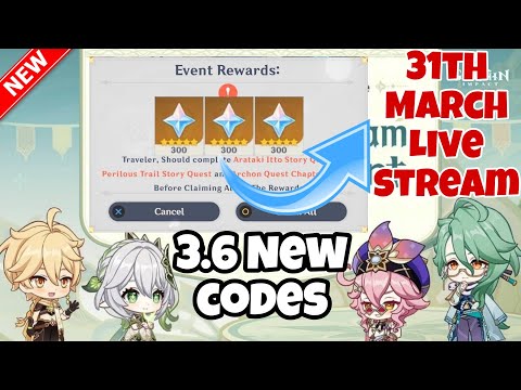 ⚠️Hurry Up⚠️ GENSHIN IMPACT REDEEM CODES 2023 - GENSHIN IMPACT CODES 2023 - GENSHIN CODE REDEEM