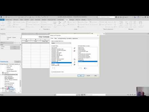 Revit sheet list – Phoenix