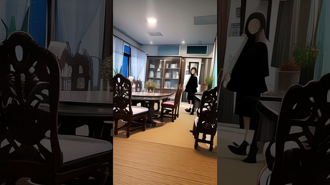 Animated Dining Room Transformation: From Reality to Dream#AnimationMagic