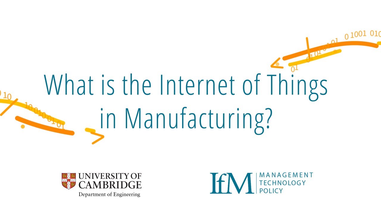 [SUBTITLES] What is the Internet of Things in Manufacturing?