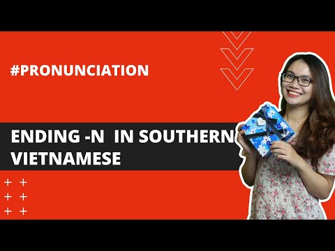 Final consonants : n - ng in Southern Accent | Learn Vietnamese pronunciation