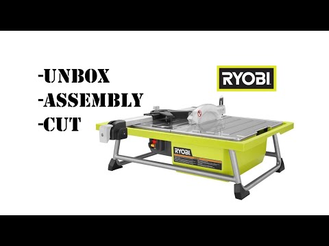 Ryobi 0.75 HP 7 in. Tile Saw | Model# WS722 WS722SN