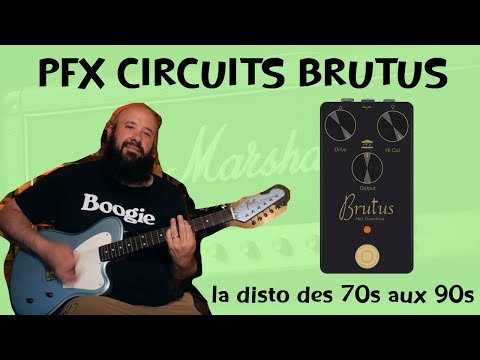 PFX Circuits BRUTUS - Hot Overdrive | Reverb