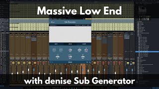 Denise Audio Sub Generator - What To Know & Where To Buy | Equipboard