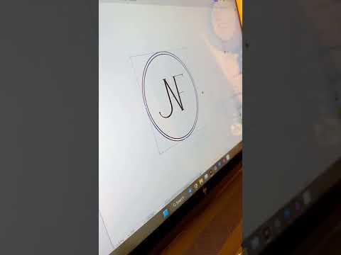 Design with us ✨️ The letters J+N+F as a logo. Which letters should we try next? 🤔