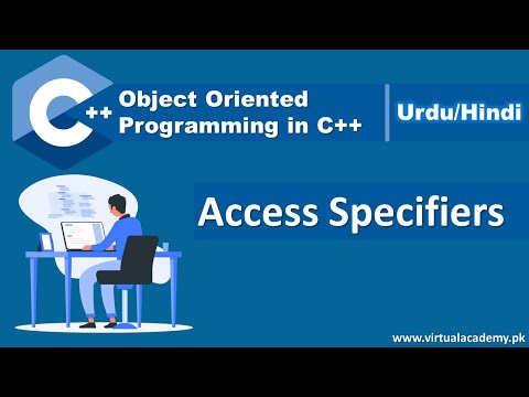 Learn Access Specifiers in C | Object Oriented Programming | Urdu Hindi - Mind Luster