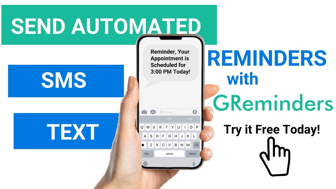 Automated SMS Appointment Reminders with Google Calendar.