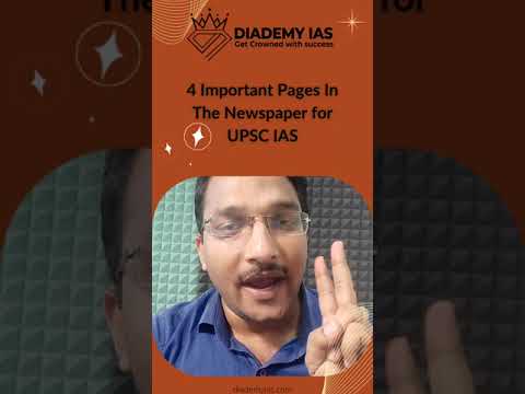 4 Important Pages In The Newspaper for UPSC IAS