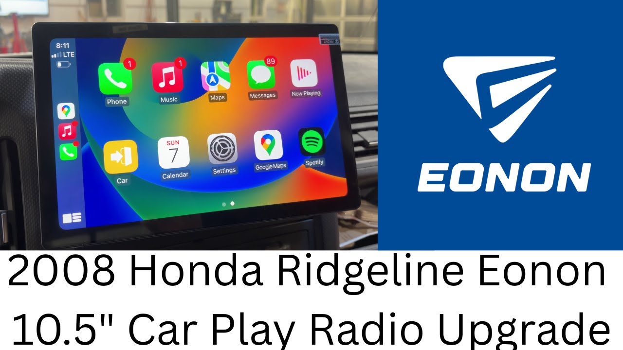 Eonon Android Car Stereo Installation Guide (Wireless CarPlay) 10.5