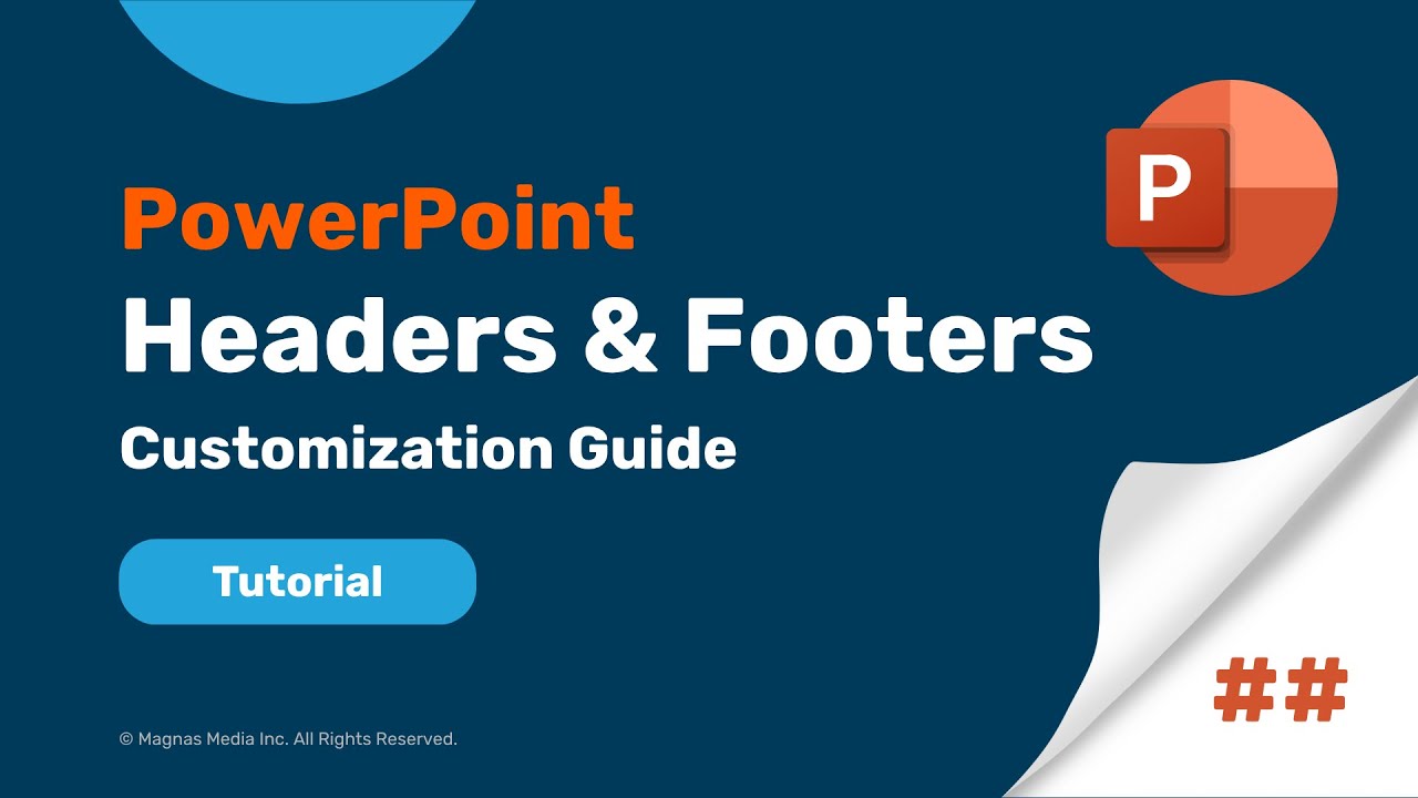 PowerPoint Footers and Page Numbering Customization Guide
