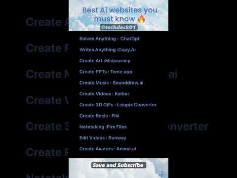Top AI Website Like ChatGpt 🔥