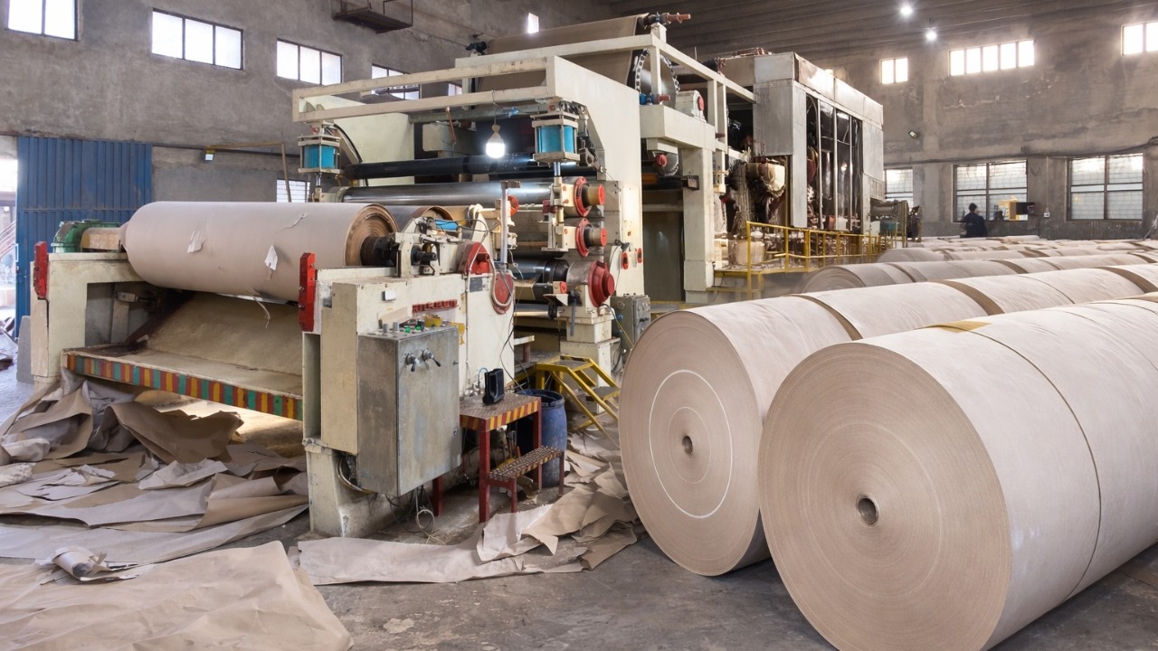 How Factories Recycle Tons of Waste Paper into Cardboard Boxes | Cardboard Manufacturing Process
