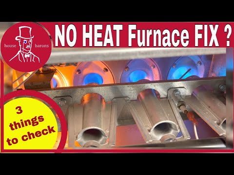 Gas Furnace Won't Turn On  |  Basic Troubleshooting Trane Gas Furnace with No Heat